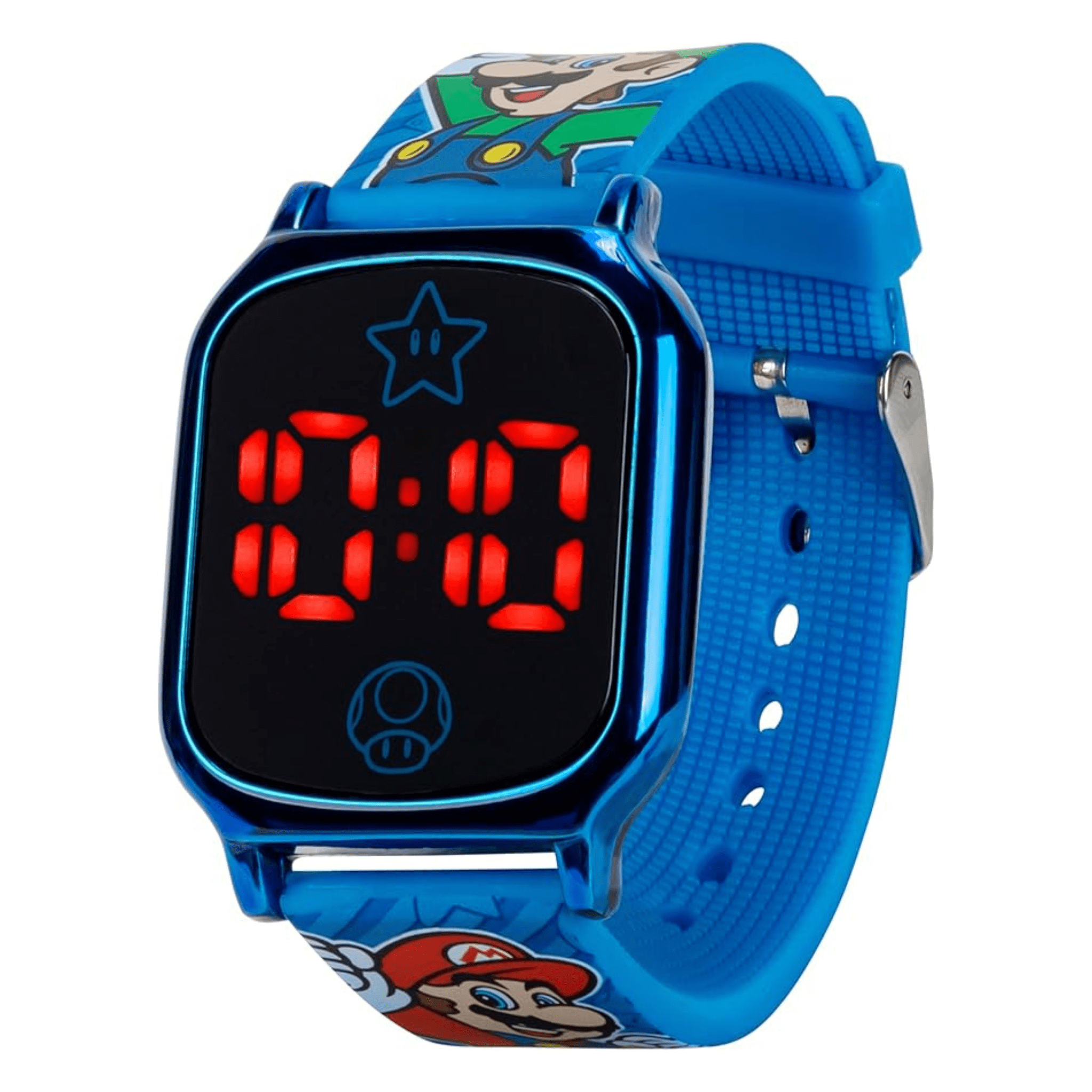 Reloj Digital Super Mario Para Niños Velocity